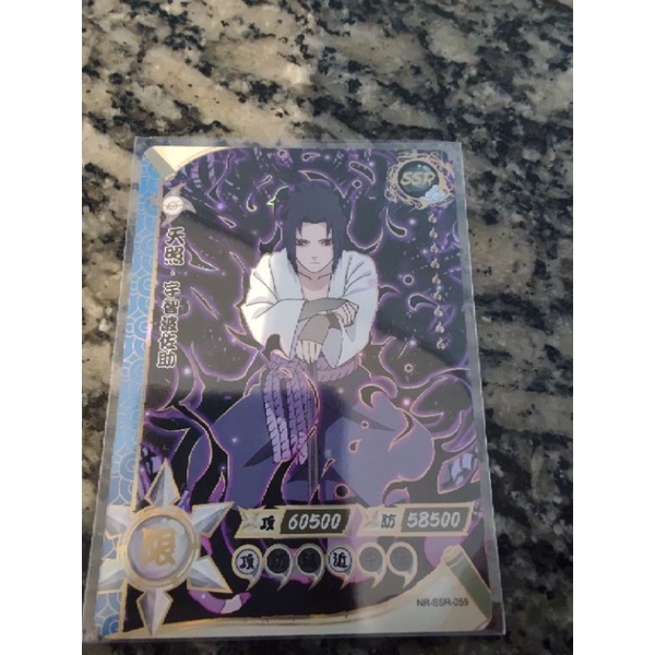 Carta Naruto original SASUKE SSR-055 | Shopee Brasil