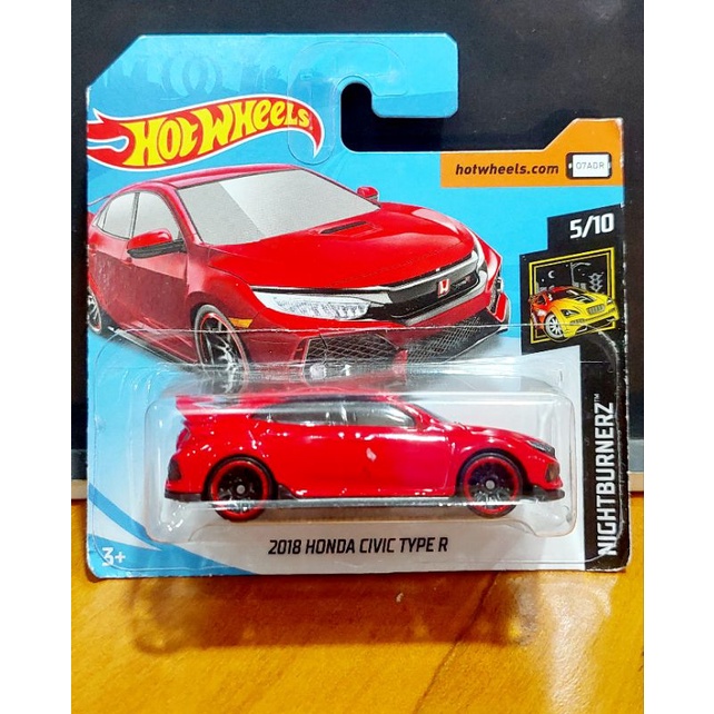 Hot Wheels - 2018 Honda Civic Type R | Shopee Brasil
