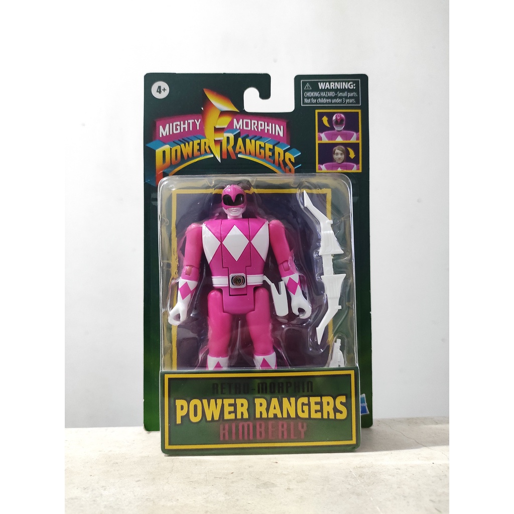 Boneco Power Rangers Retro Morphin Pinky Ranger Kimberly | Shopee Brasil