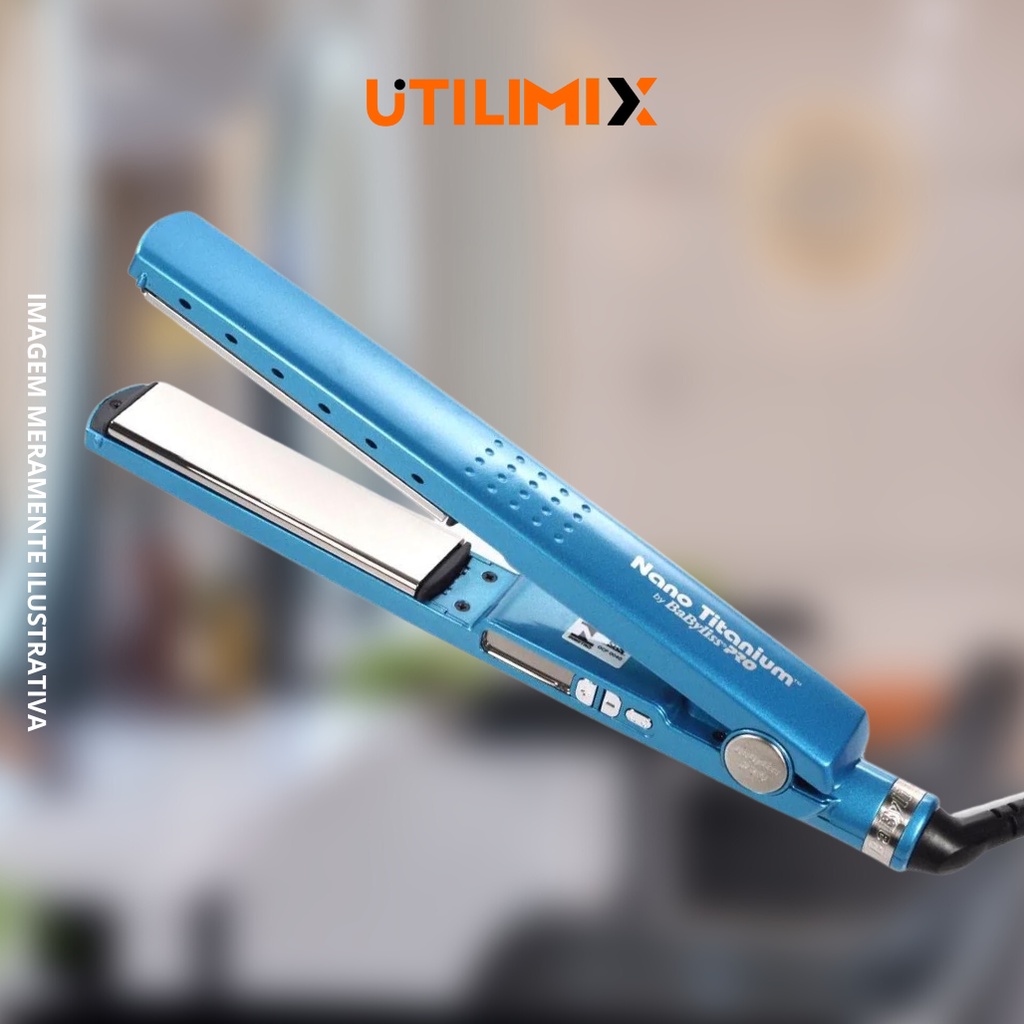 Chapinha Prancha Cabelo Profissional Nano Titanium 450F BIVOLT | Shopee ...