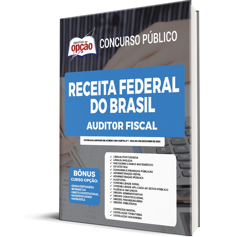 Apostila Receita Federal do Brasil 2023 - Auditor Fiscal | Shopee Brasil