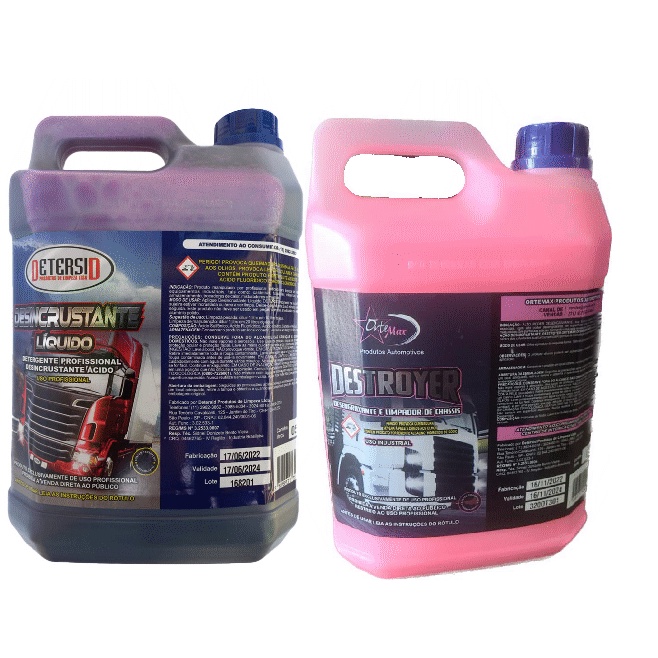 Kit Limpeza Pesada Solupan Concentrado Desengraxante 5L ...