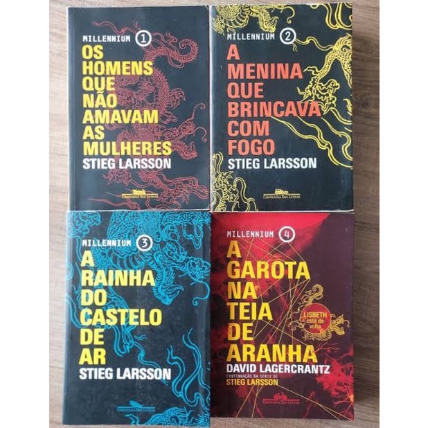 Livros Saga Millennium - Stieg Larsson [Vários livros, veja a descrição ...