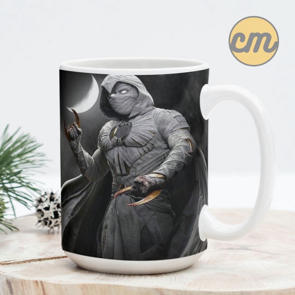 Caneca Cavaleiro da Lua Marvel Disney | Shopee Brasil