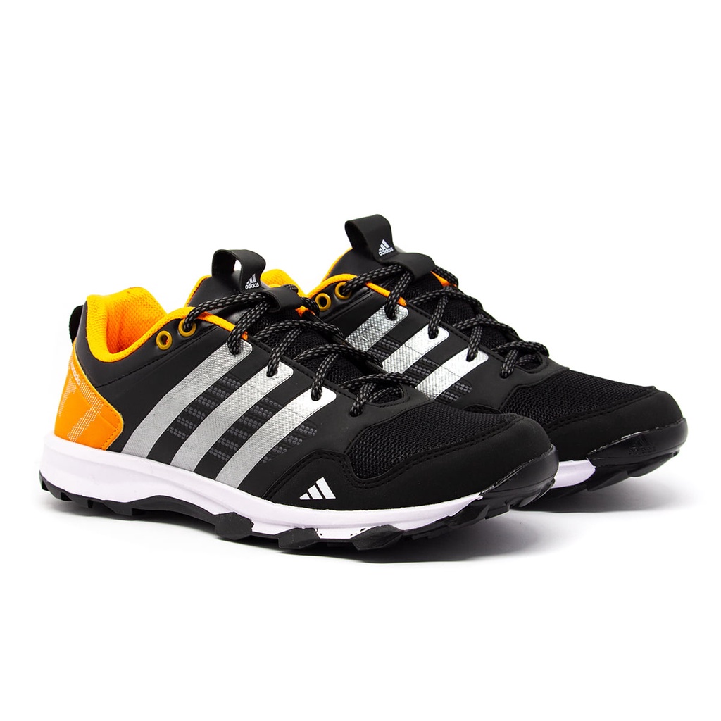 KIT 2 Pares Kanadia Tr7 Preto e Laranja + Preto e Verde | Shopee Brasil