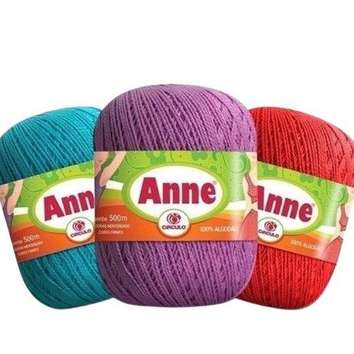 Linha Anne 500m Circulo Cores Lisas | Shopee Brasil