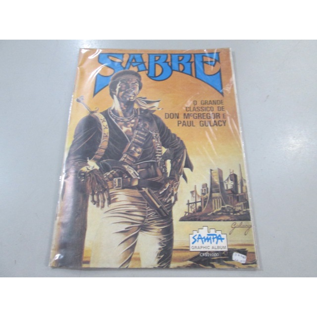 HQ Sabre - Don McGregor Paul Gulacy - Escorrega o Preço