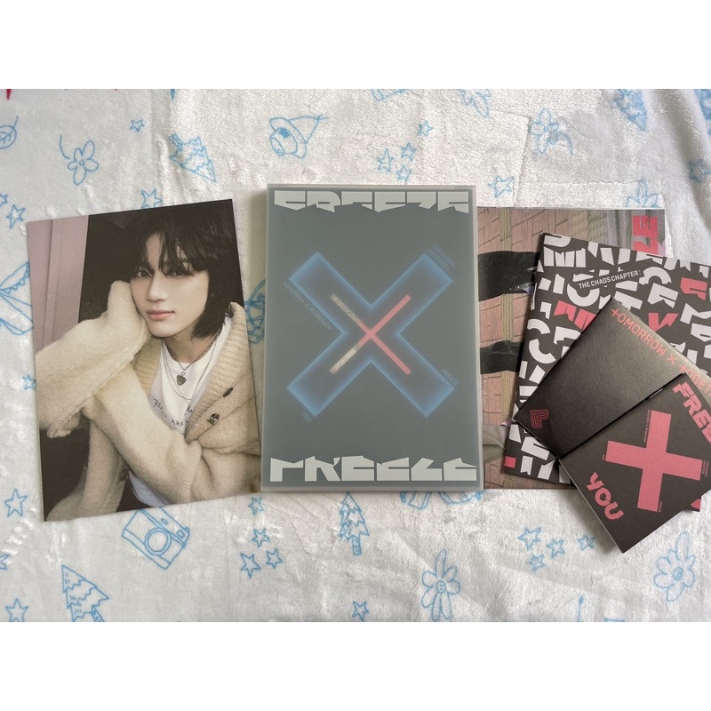 TXT THE CHAOS CHAPTER: FREEZE ALBUM | Shopee Brasil