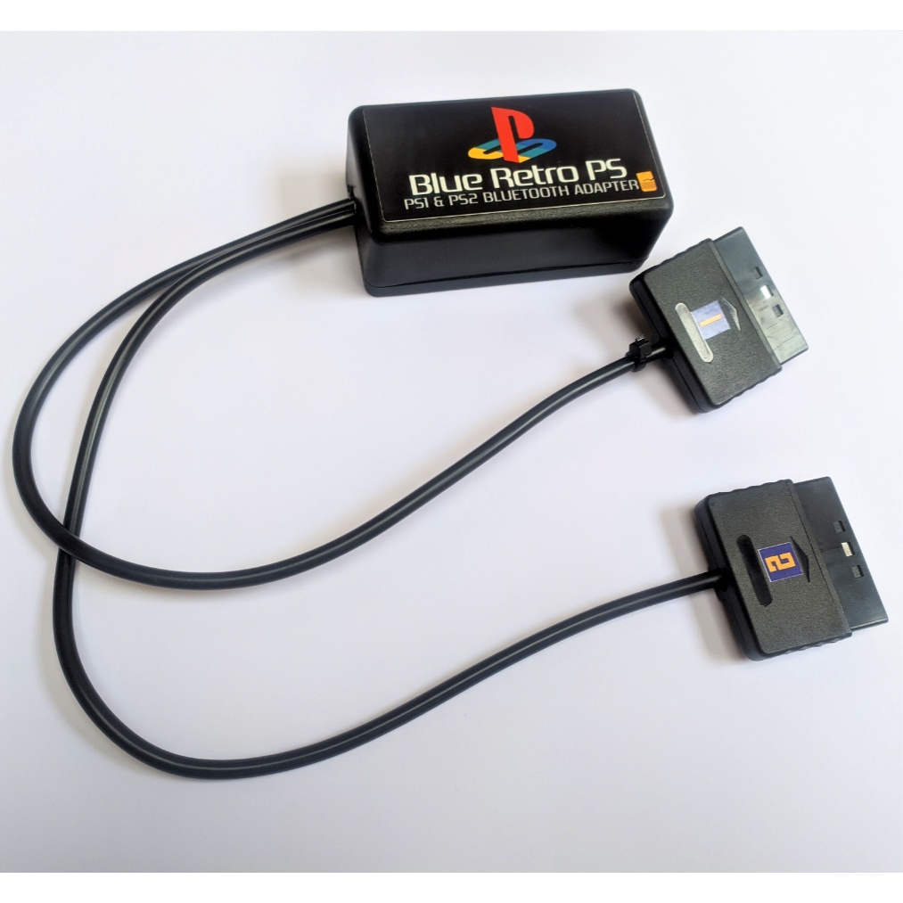 BlueRetro PS - 2 Player - Adaptador de controle Bluetooth para PS1 e ...