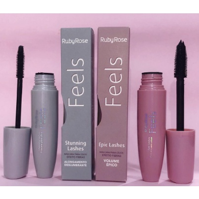 MÁSCARA PARA CÍLIOS FIBRAS EPIC LASHES - RUBY ROSE Rímel máscara para ...