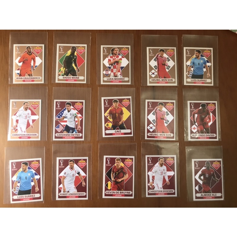Figurinhas Legends Originais Extra Sticker Copa Qatar 2022 - Figurinha ...
