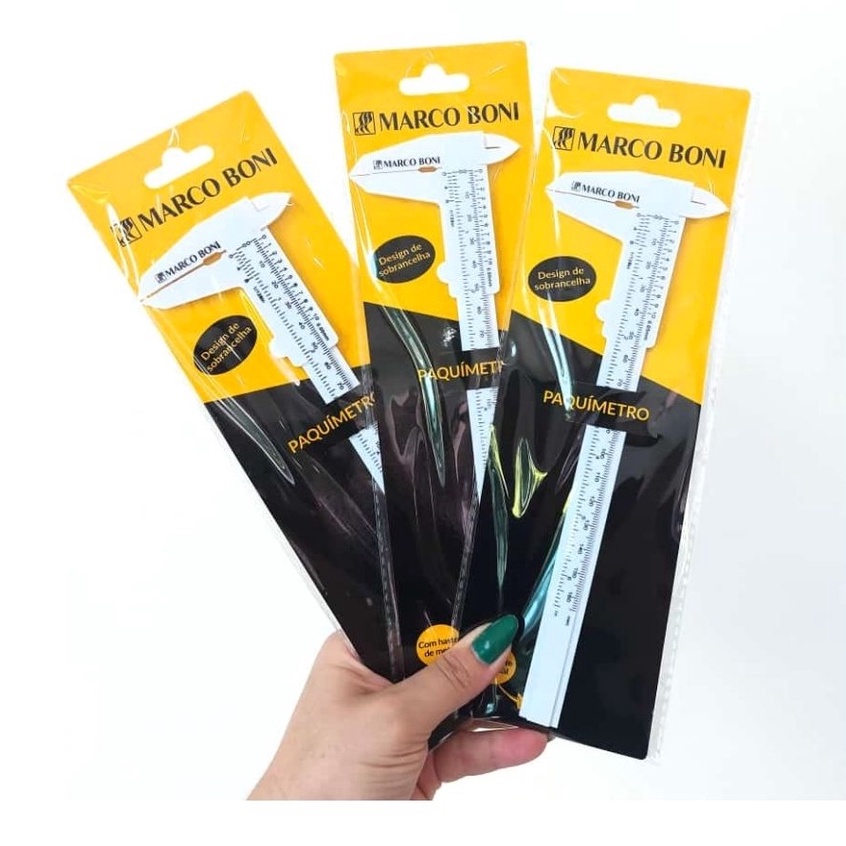 Paquimetro Para Design De Sobrancelha Marco Boni Shopee Brasil