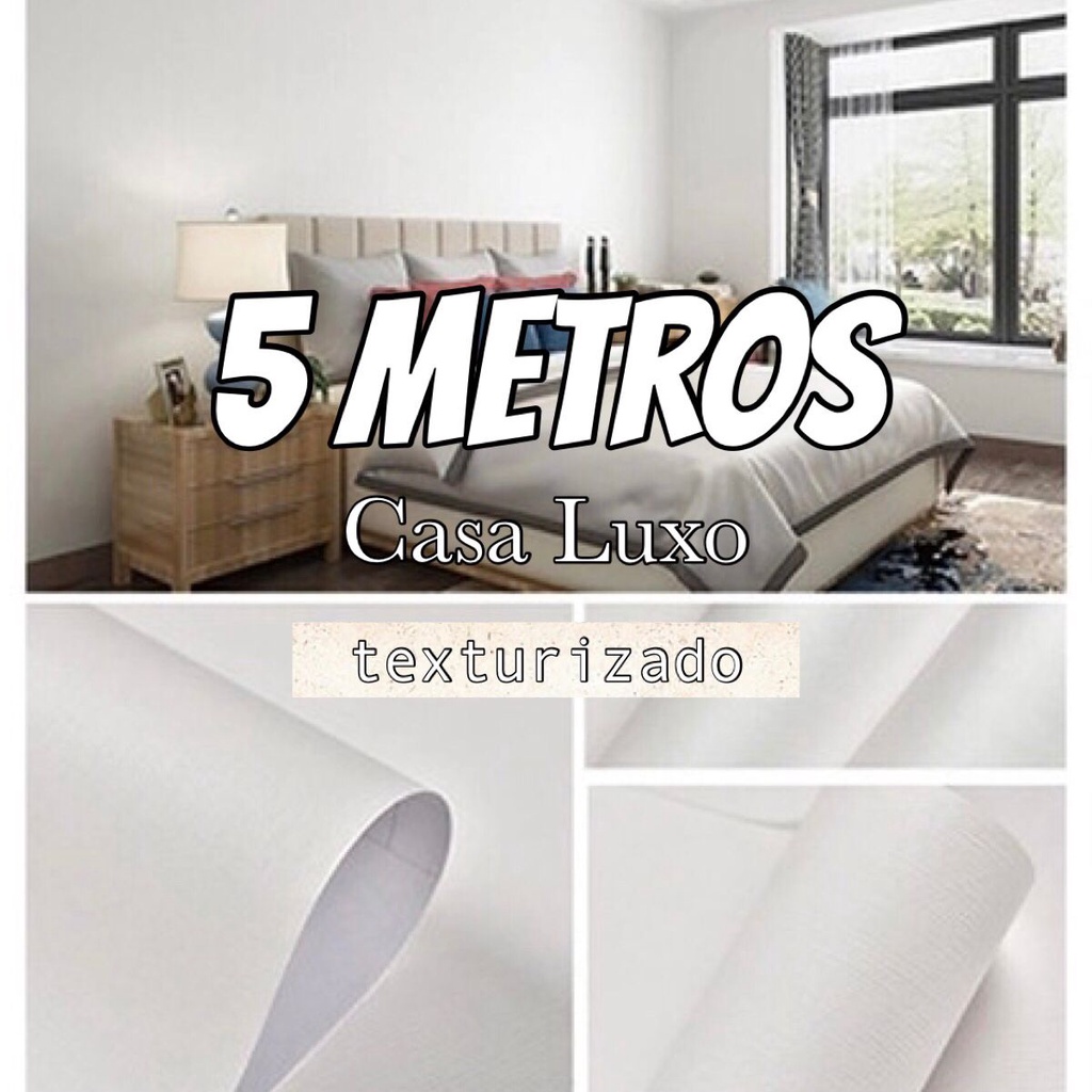 Papel De Parede 3d 5 Metros X 45cm Auto Adesivo Colante Desconto No Preço