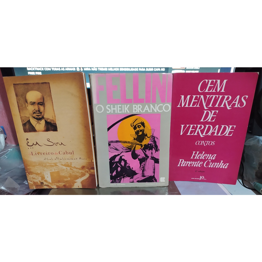 O SHEIK BRANCO - FEDERICO FELLINI / Eu Sou o Livreiro de Cabul - Shah ...