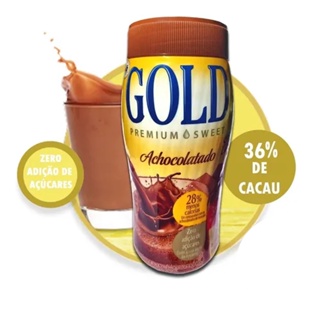 Kit 1 Achocolatado Gold Diet 180g + 1 Achocolatado Gold Diet 200g ...