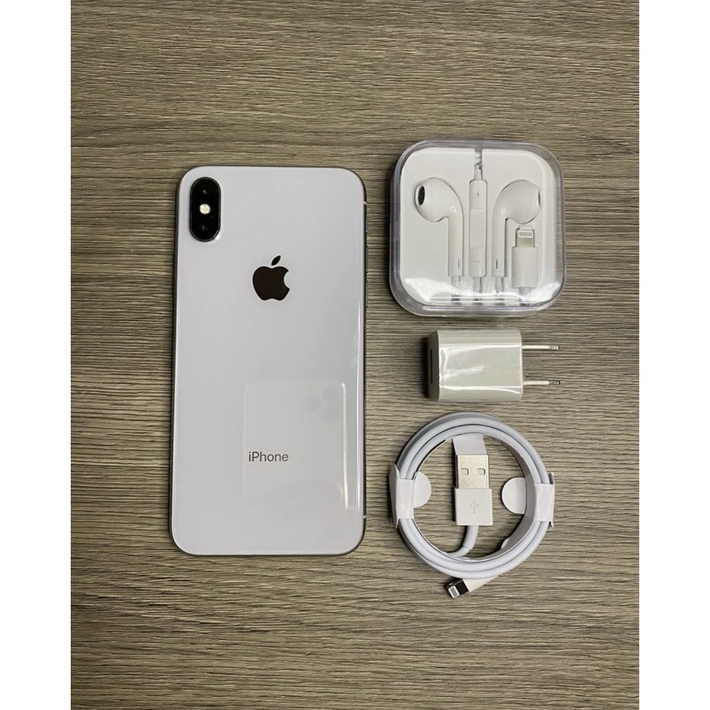 Apple iPhone X - 64GB - Silver (Unlocked) A1865 (CDMA + GSM) | Shopee ...