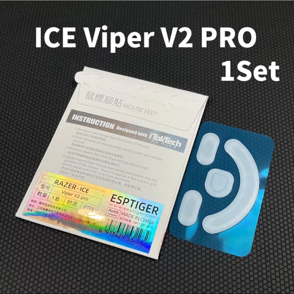 Mouse Feet Tiger ICE (Razer Viper V2 Pro). - Escorrega o Preço