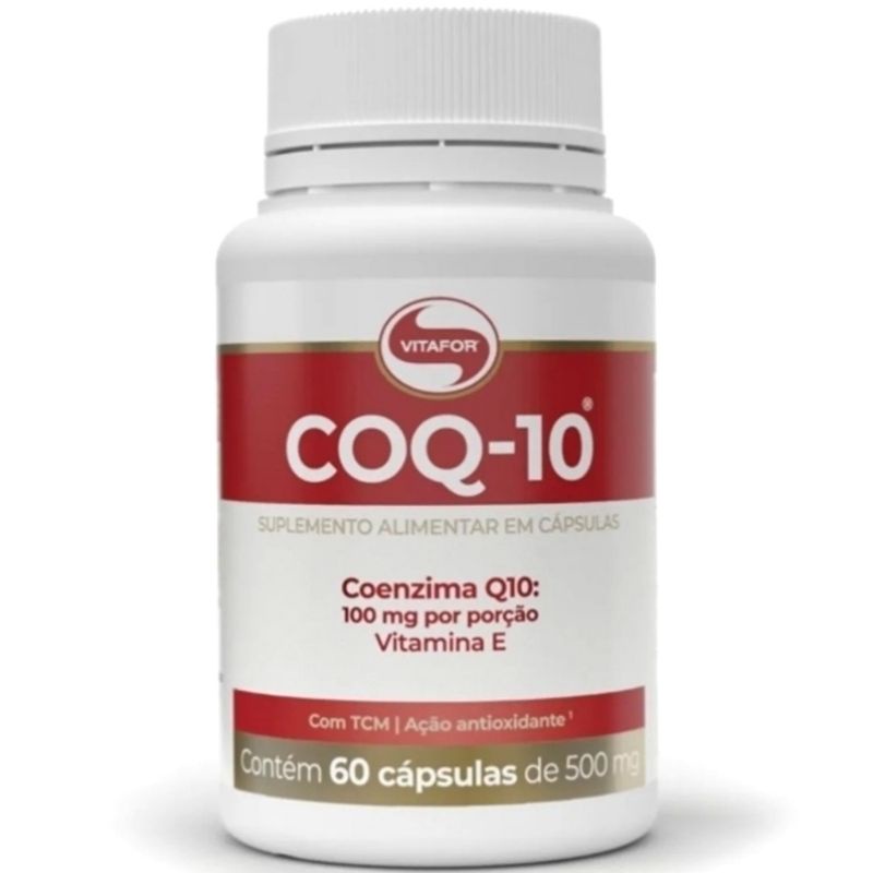 Coenzima Q10 Coq-10 100mg 60 Caps Vitafor | Shopee Brasil