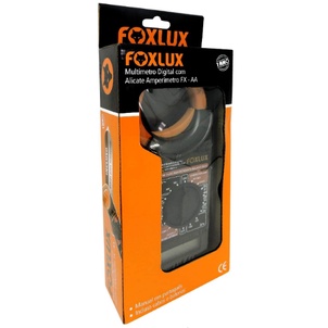 Alicate Amperimetro Digital FOX LUX | Shopee Brasil
