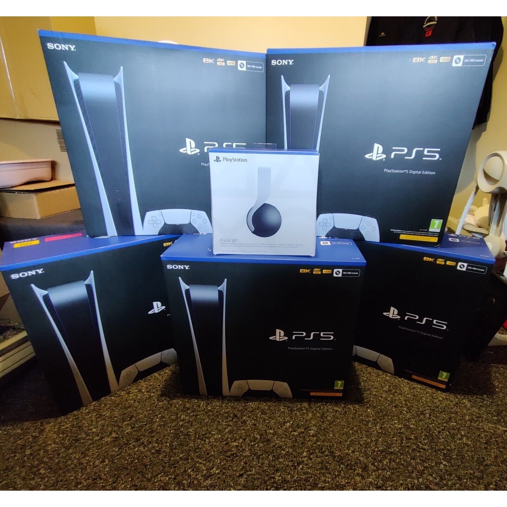 Novo PlayStation 5 Digital Version Console PS5 | Shopee Brasil