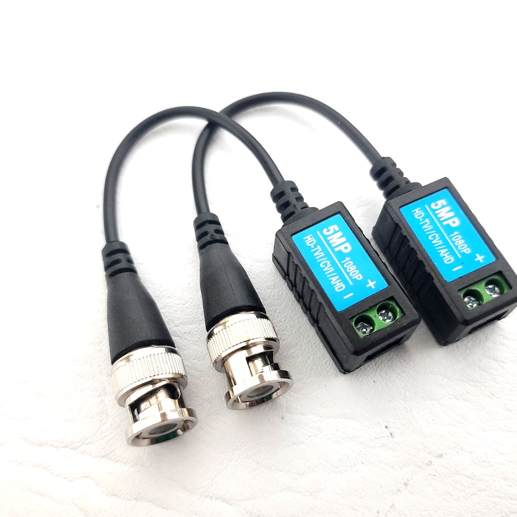 Video Balun Cftv Conector Balun para Câmeras de Segurança | Shopee Brasil