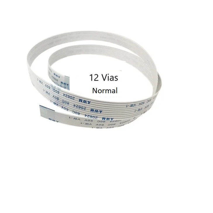 Cabo Flat 12 Vias 50cm Do Painel Impressora Epson L3150 | Shopee Brasil