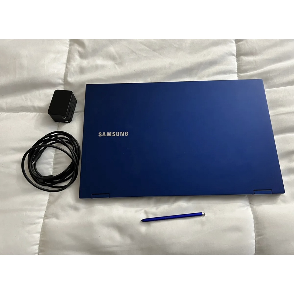 Samsung Galaxy Book Flex 15.6" QLED 8GB 512GB 17-1065G7 Royal Blue 2-in ...