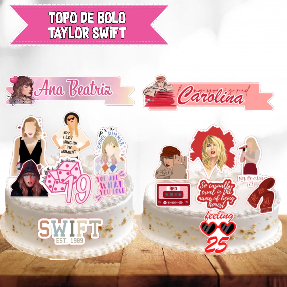 Topo de Bolo Personalizado - Decoração para Bolo - Topper Cake - Tema ...