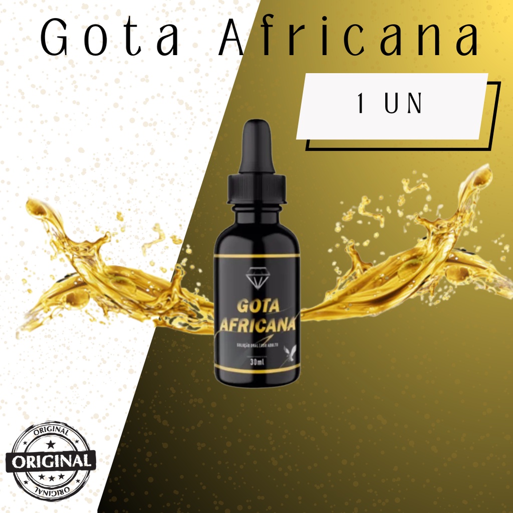 1 GOTA AFRICANA ORIGINAL SUPER POTENTE | Shopee Brasil
