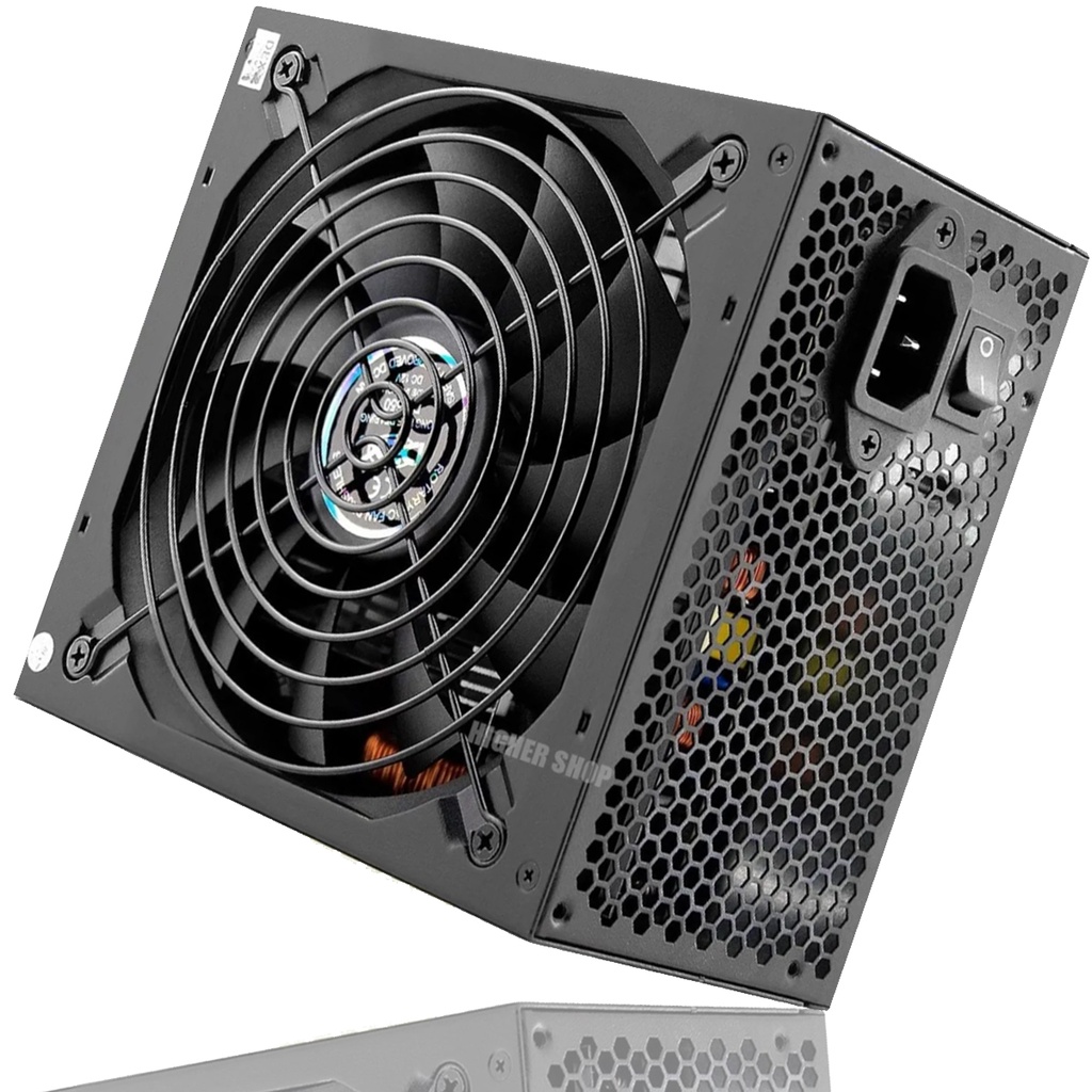 Fonte Atx 500w Reais Gamer Super Silenciosa Bivolt Pc Escorrega O Preço