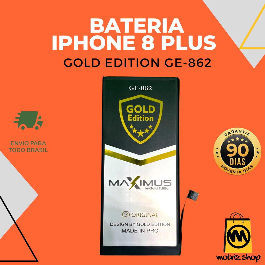 Bateria iPhone 7 Gold Edition Ge-859 Apple - Escorrega o Preço