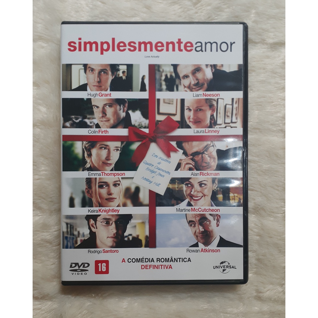 DVD simplesmente amor - liam neeson | Shopee Brasil