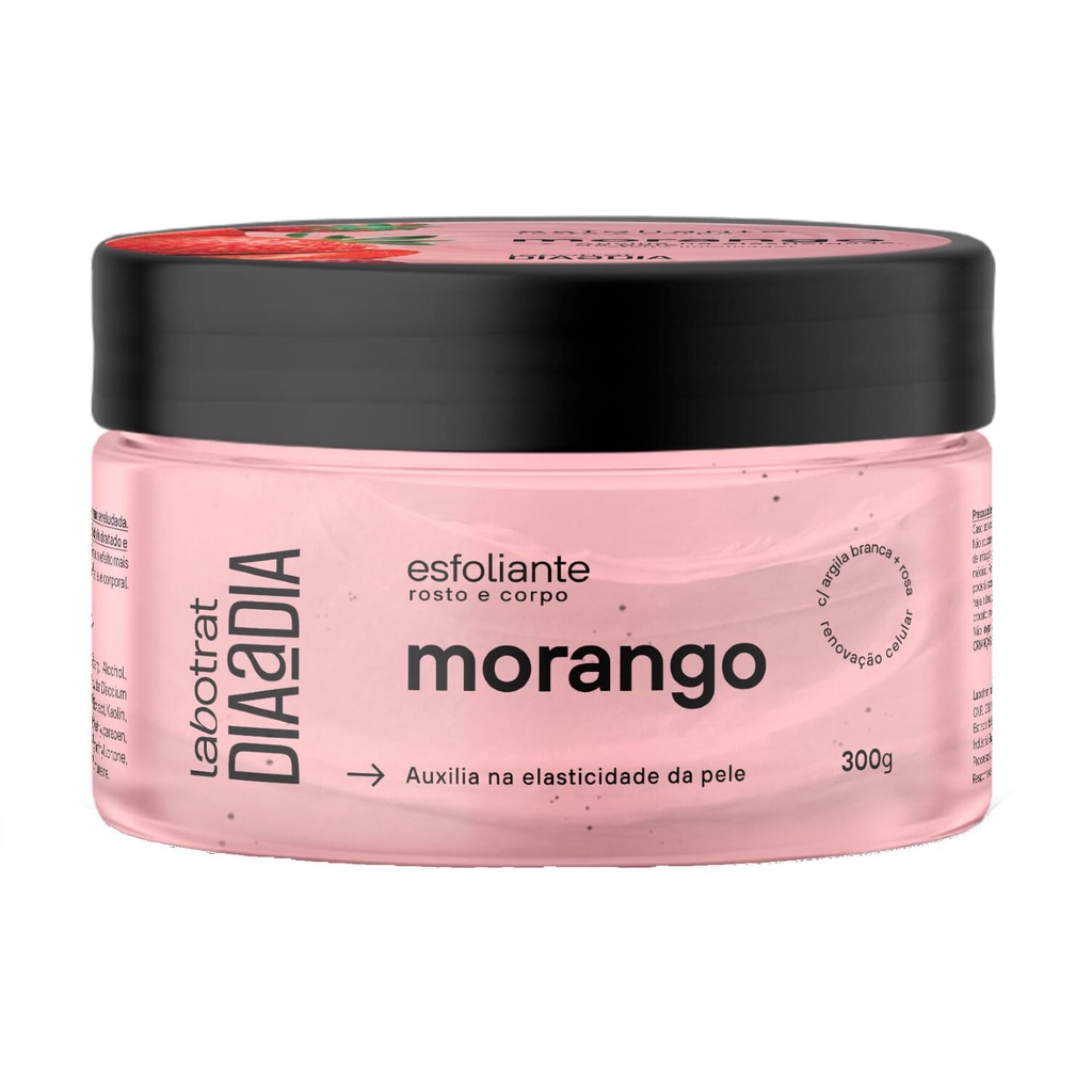 LABOTRAT Esfoliante para o Rosto e Corpo Morango com Argila Rosa | Shopee Brasil