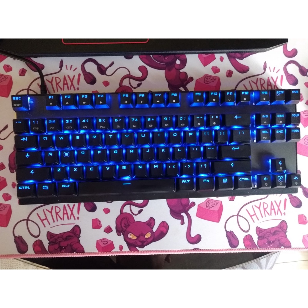 Teclado Mecânico Gamer MOTOSPEED K82, RGB, Switch Outemu, US - Preto ...