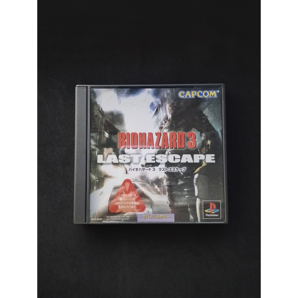 Biohazard 3 - Last Escape Slps-02300 Original Ps1 9167 - Escorrega o Preço