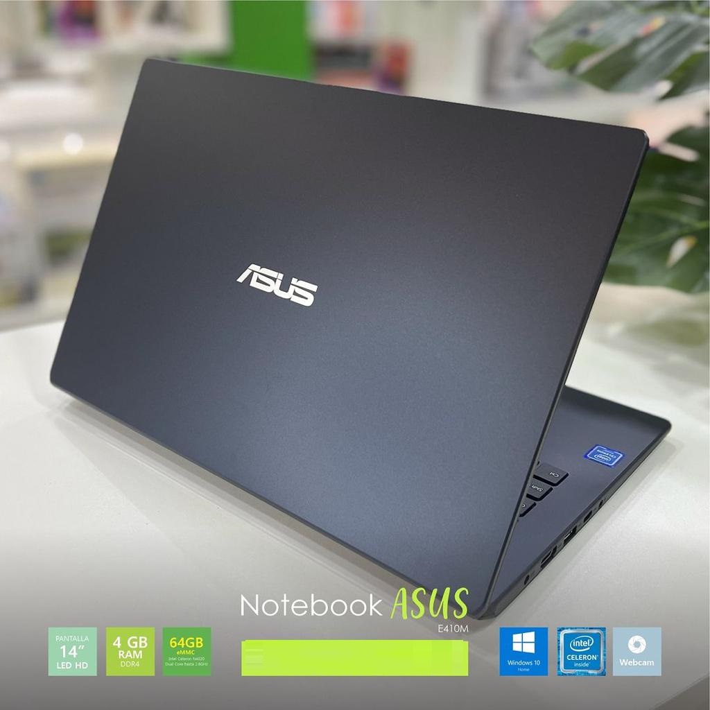 NOVO Asus E410 Intel Celeron N4020 4GB 64GB 14 polegadas HD LED Win 10 Laptop (Preto) | Shopee ...