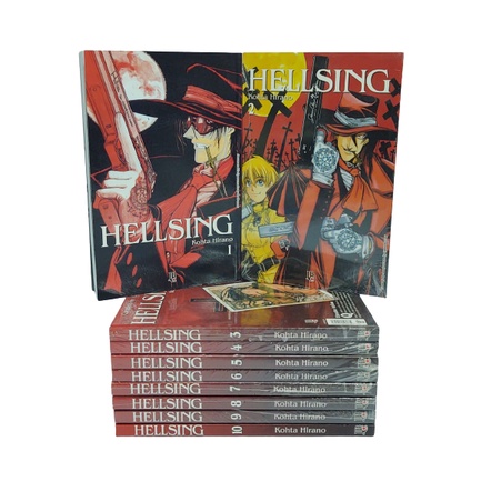 Mangas Hellsing Coleção Completa Volumes 01 Ao 10 Jbc - Corre Que Ta ...