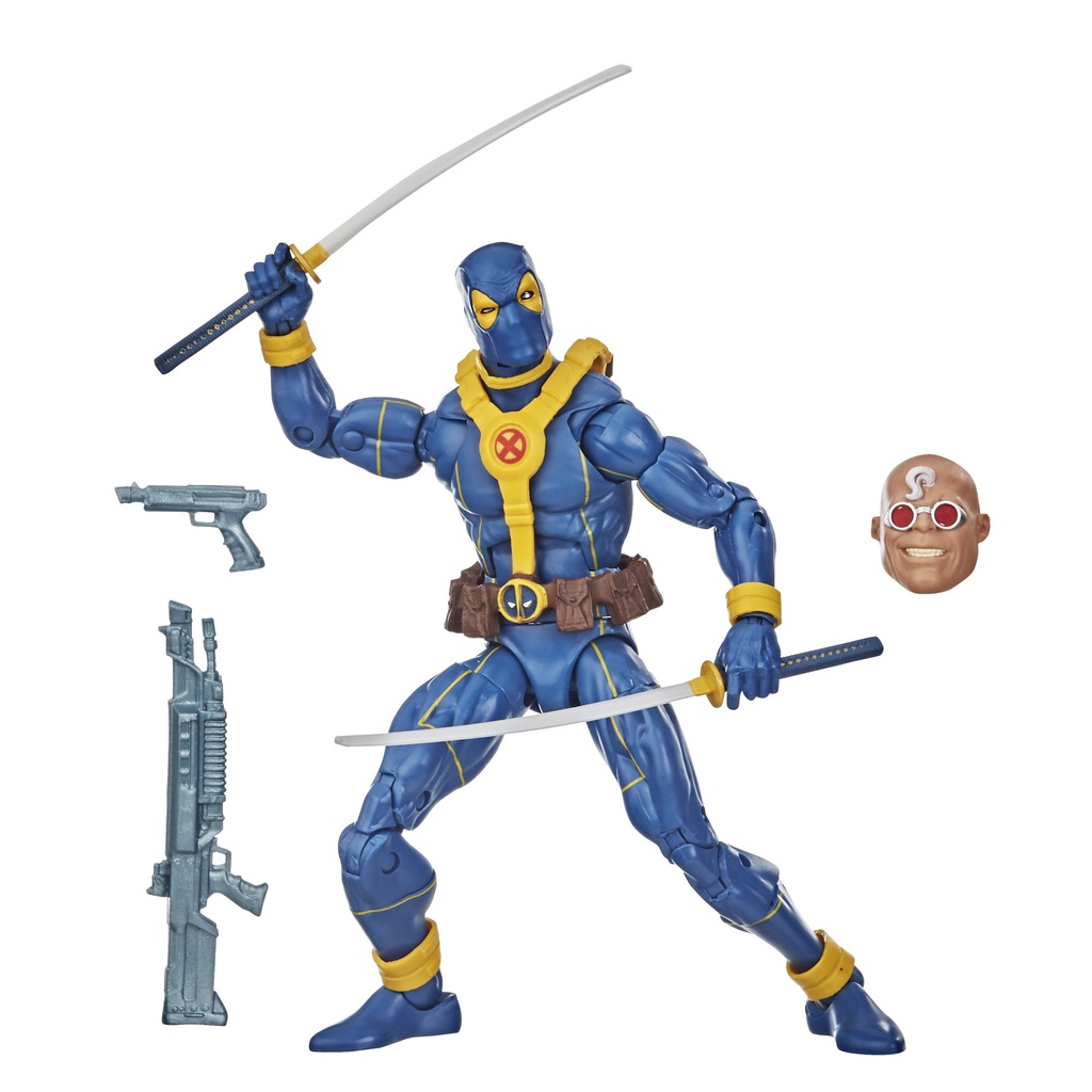 Deadpool (Blue) - Marvel Legends (Strong Guy BAF) - Corre Que Ta Baratinho
