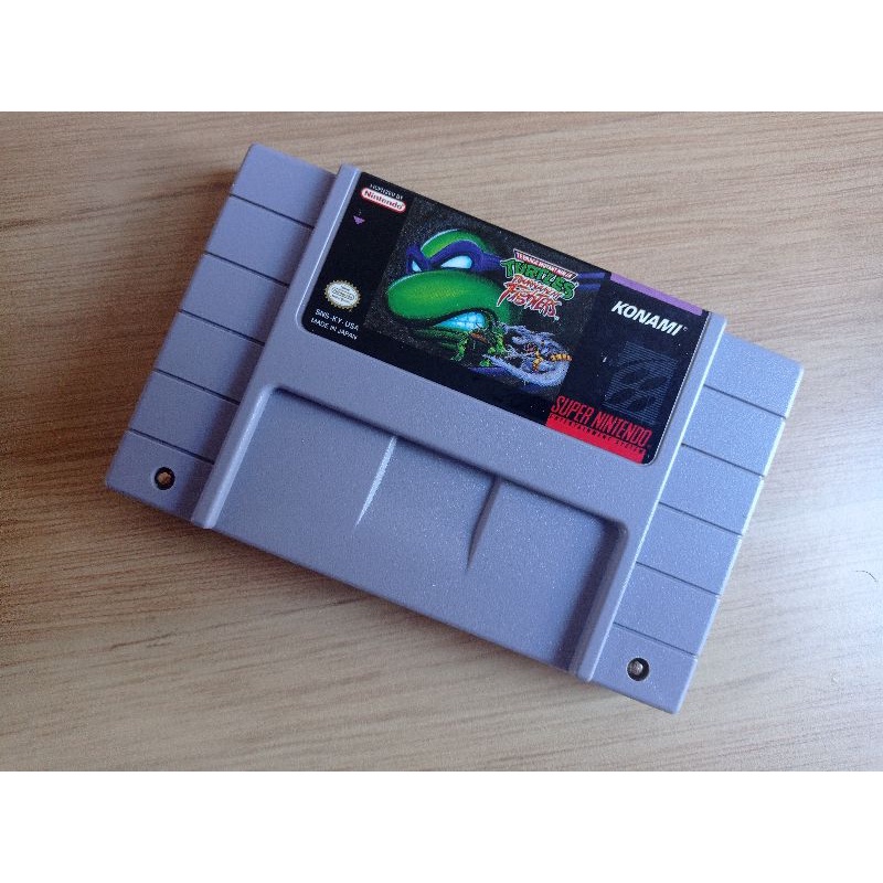 Tartarugas Turtles Tournament Fighters super nintendo SNES 100% ...