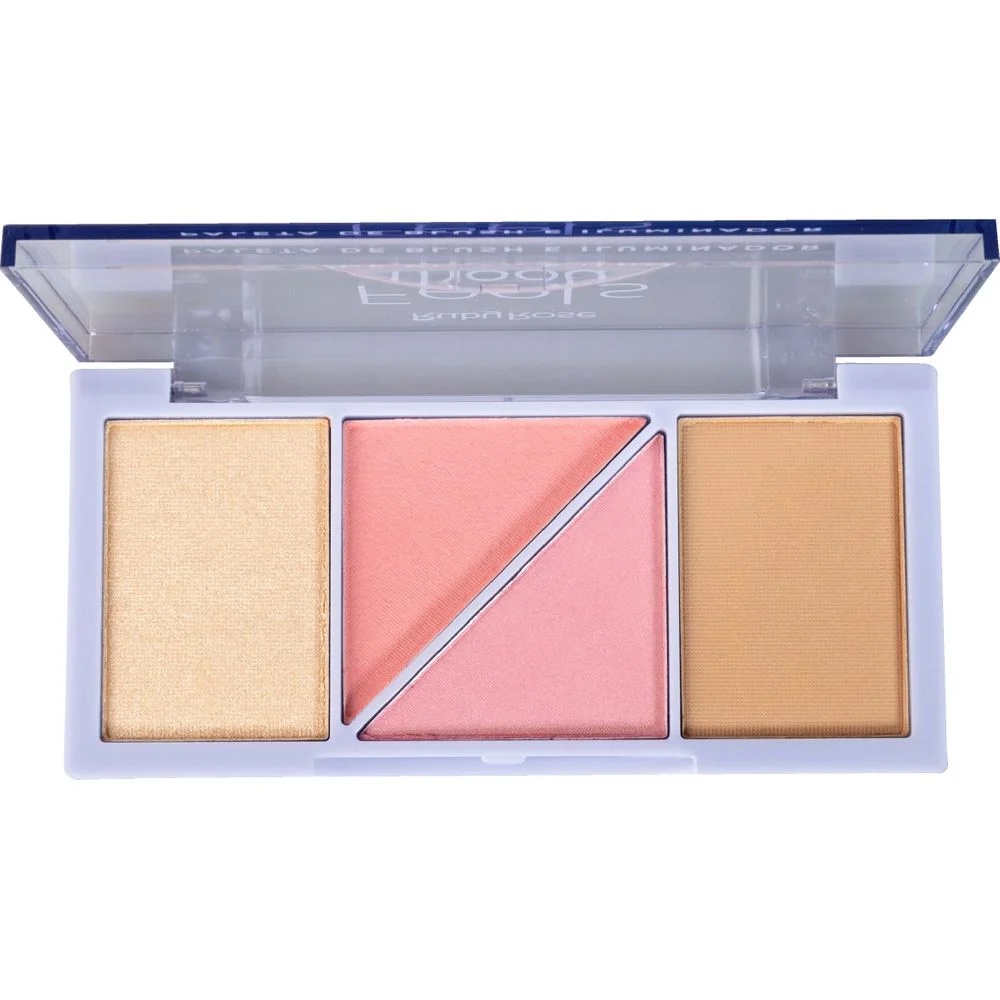 Paleta de Blush e Iluminador Feels Mood Ruby Rose | Shopee Brasil