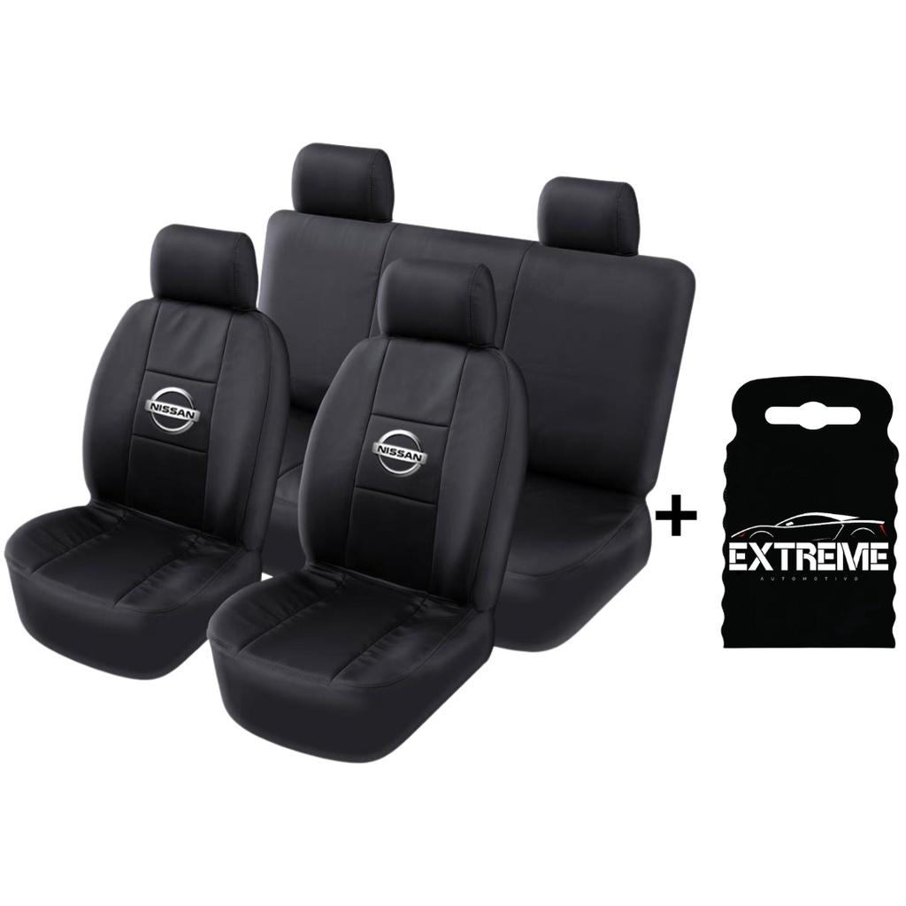Capa de Banco de Couro Nissan - Versa, Kicks, sentra, march, frontier ...