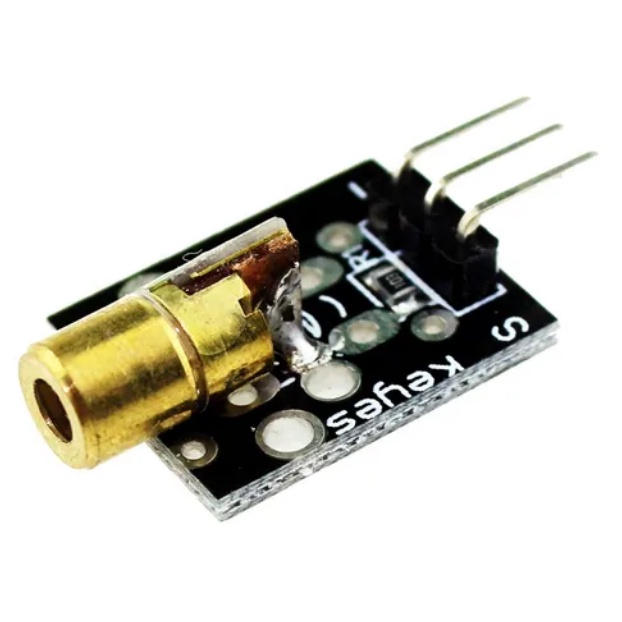 Laser Diodo 5v 5mw 650nm 6mm Ky-008 - Modulo Arduino Raspberry Pi Esp8266 | Shopee Brasil