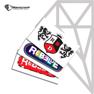 Kit de Adesivos RBD Rebelde -Adesivos soltos - 3 unidades no kit ...