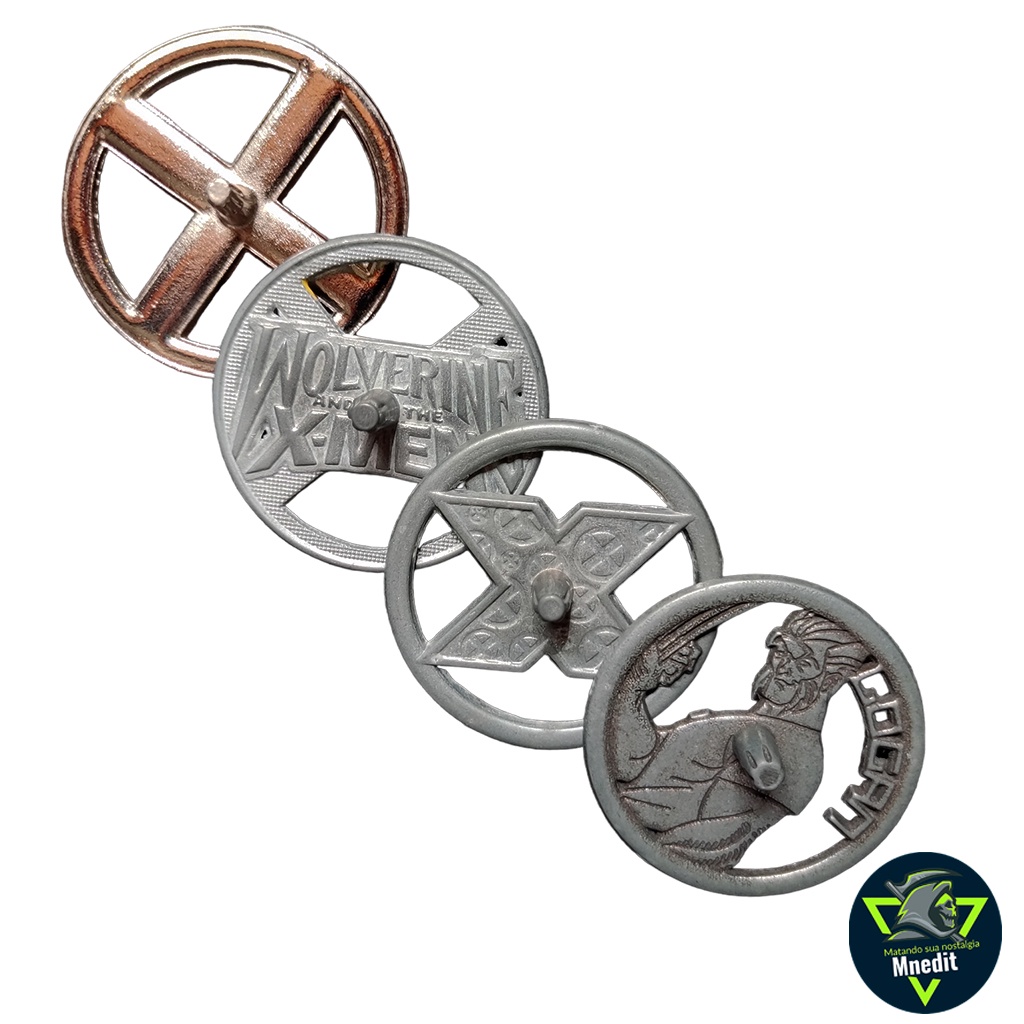 Coleção Spinners Wolverine e X-men Metal Elma Chips Original | Shopee ...