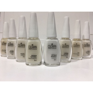 Esmalte Colorama Classicos Brancos - unidade | Shopee Brasil