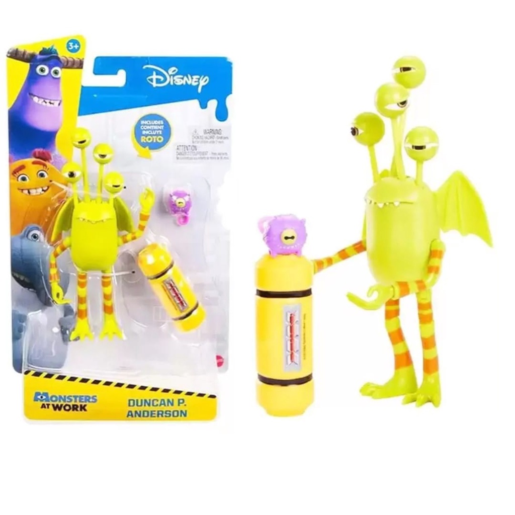 Boneco Monsters At Work Duncan P. Anderson | Shopee Brasil
