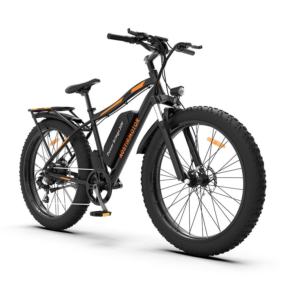 NEW Electric Bike 750W 48V 13AH 26 inches Fat Tire City E-Bike Beach ...