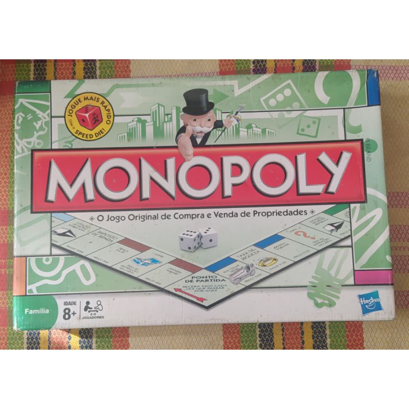 Jogo Monopoly da Hasbro | Shopee Brasil