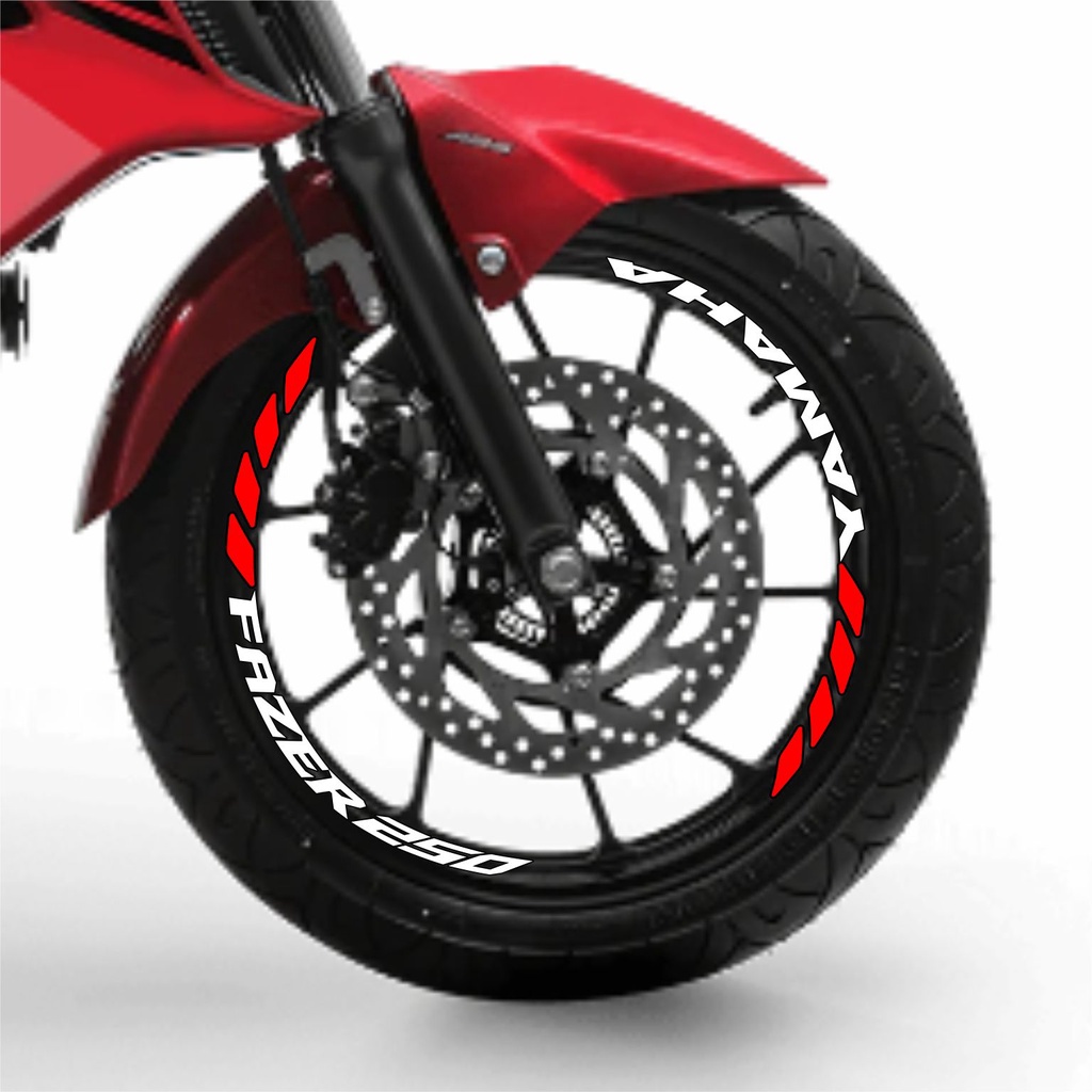 Adesivo Fazer 250 Yamaha Fz25 Modelo Grande Detalhe Colorido | Shopee ...