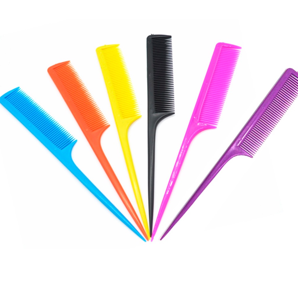 Pente De Cabelo shopee Ponta Fina Cabo fino- Ideal para corte e tintura ...